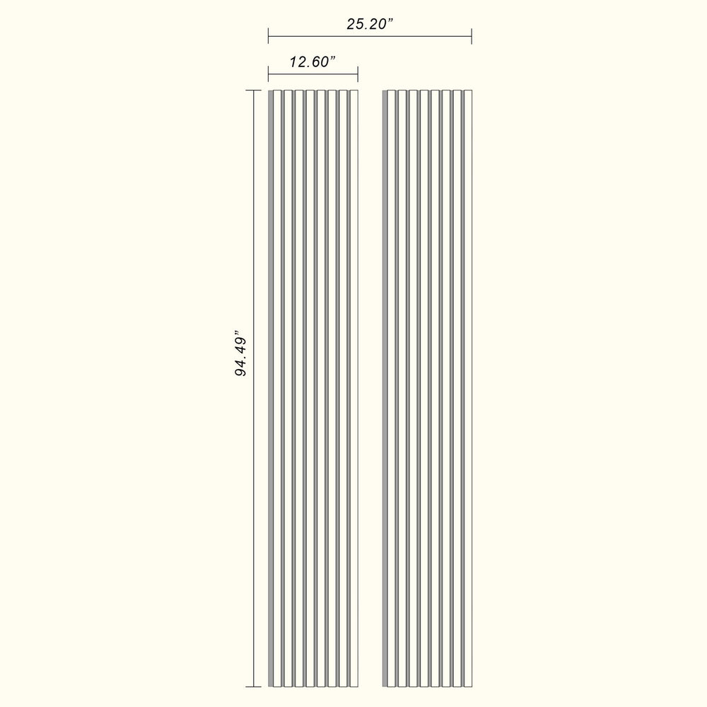 Sustainable Forest Green Modular Acoustic Wall Panel