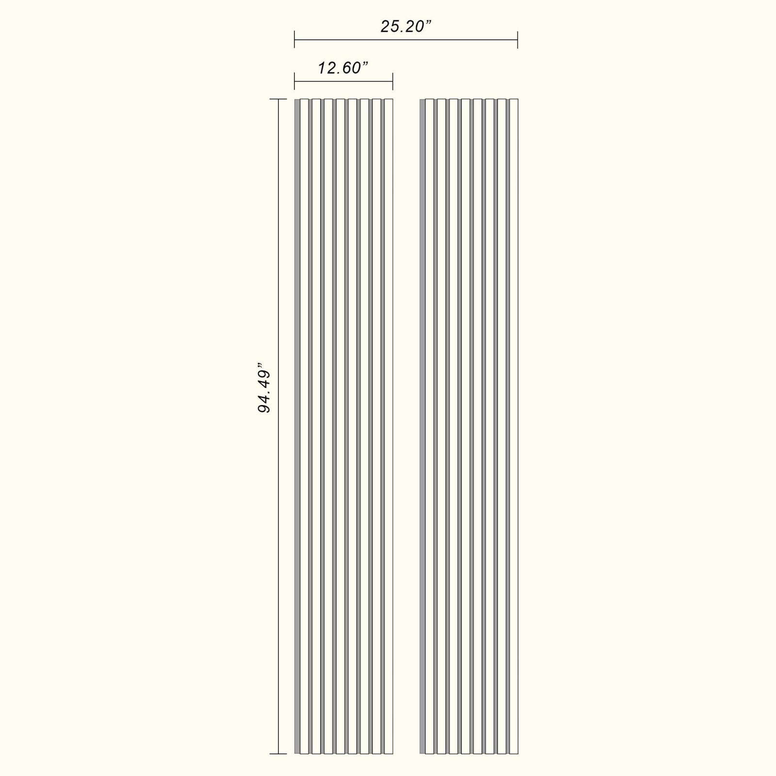 Sustainable Forest Green Modular Acoustic Wall Panel