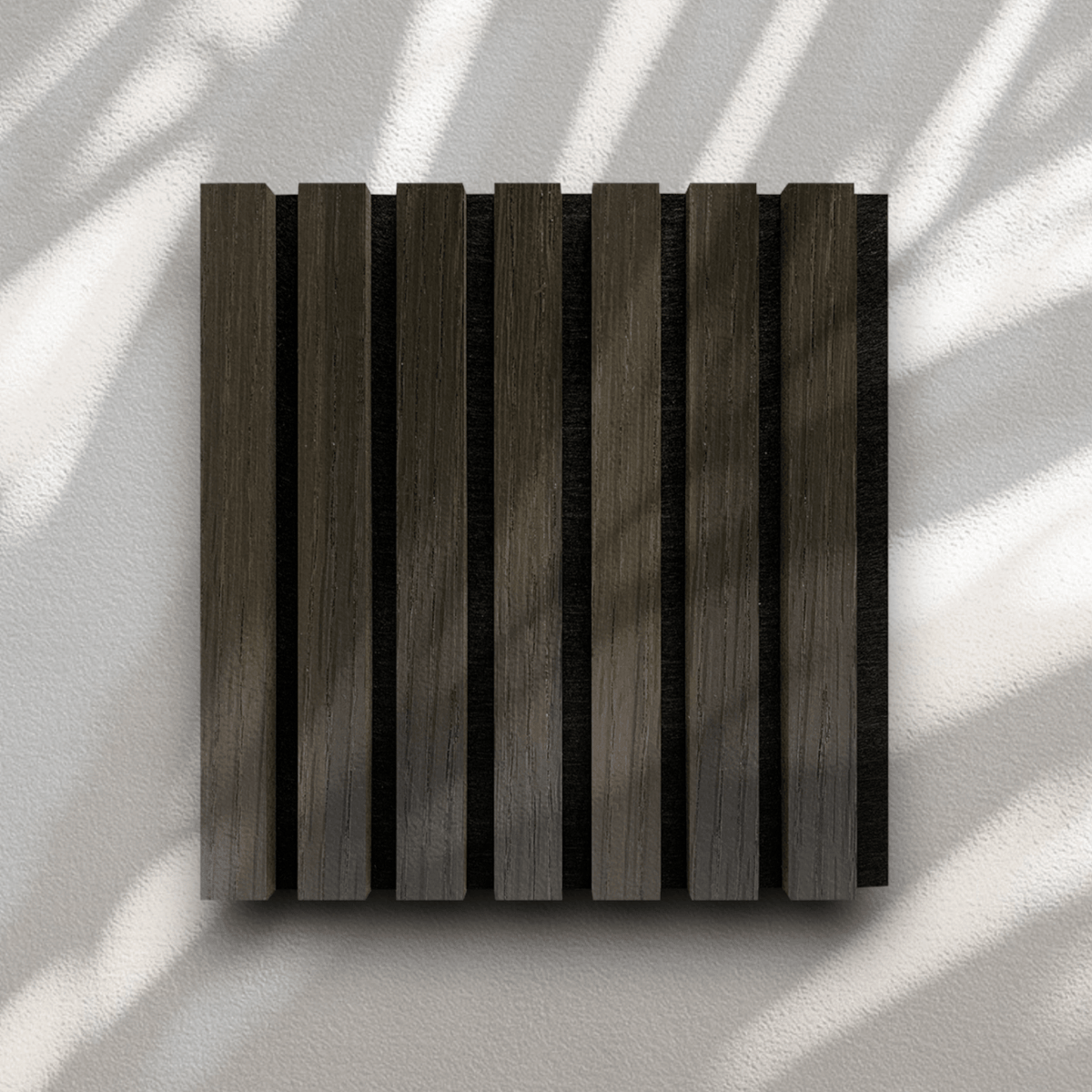 Dark Smoke Oak Wood Slat Sample: Quality & Touch Before You Buy